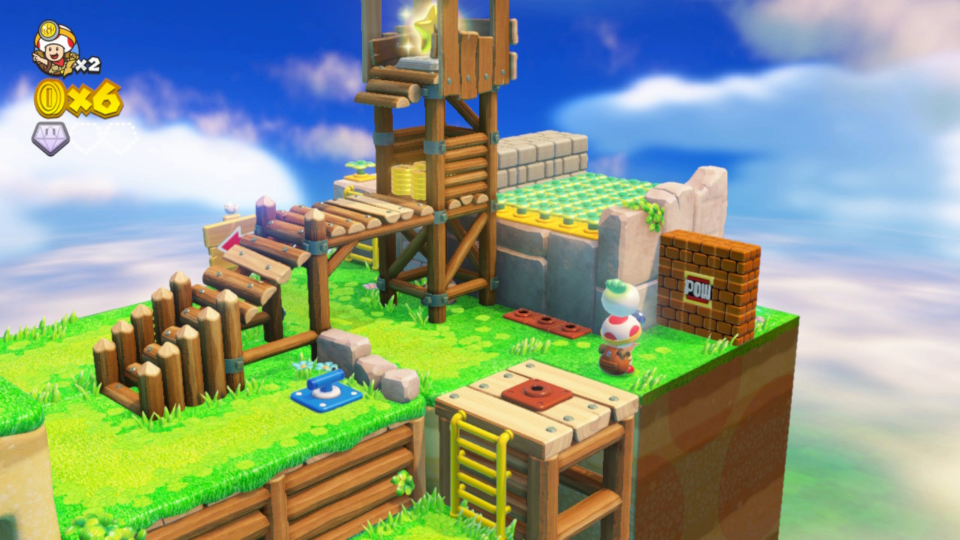 Captain Toad walkthrough - Gem locations, Star locations and tips in ...