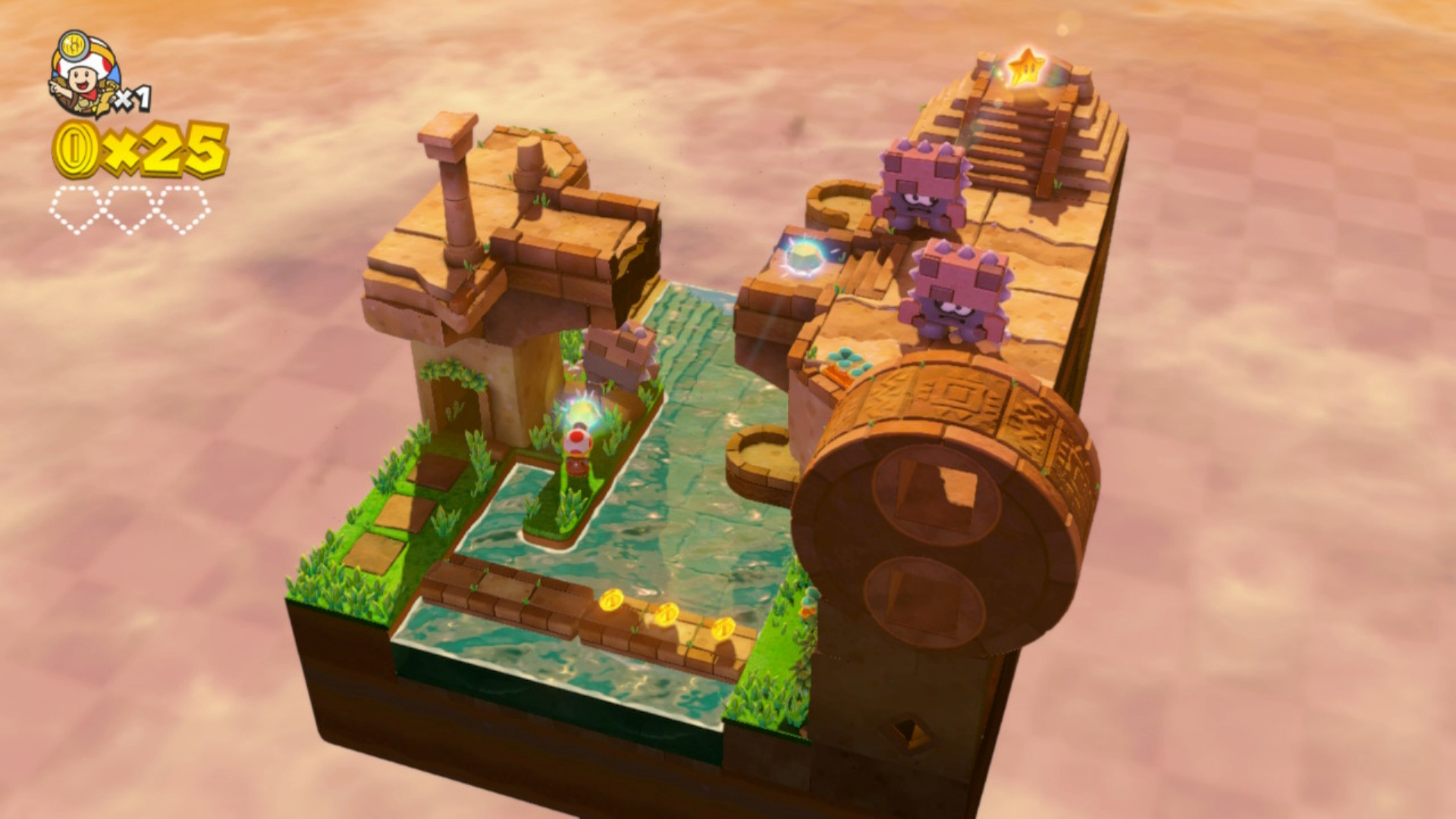 Captain Toad walkthrough - Gem locations, Star locations and tips in ...