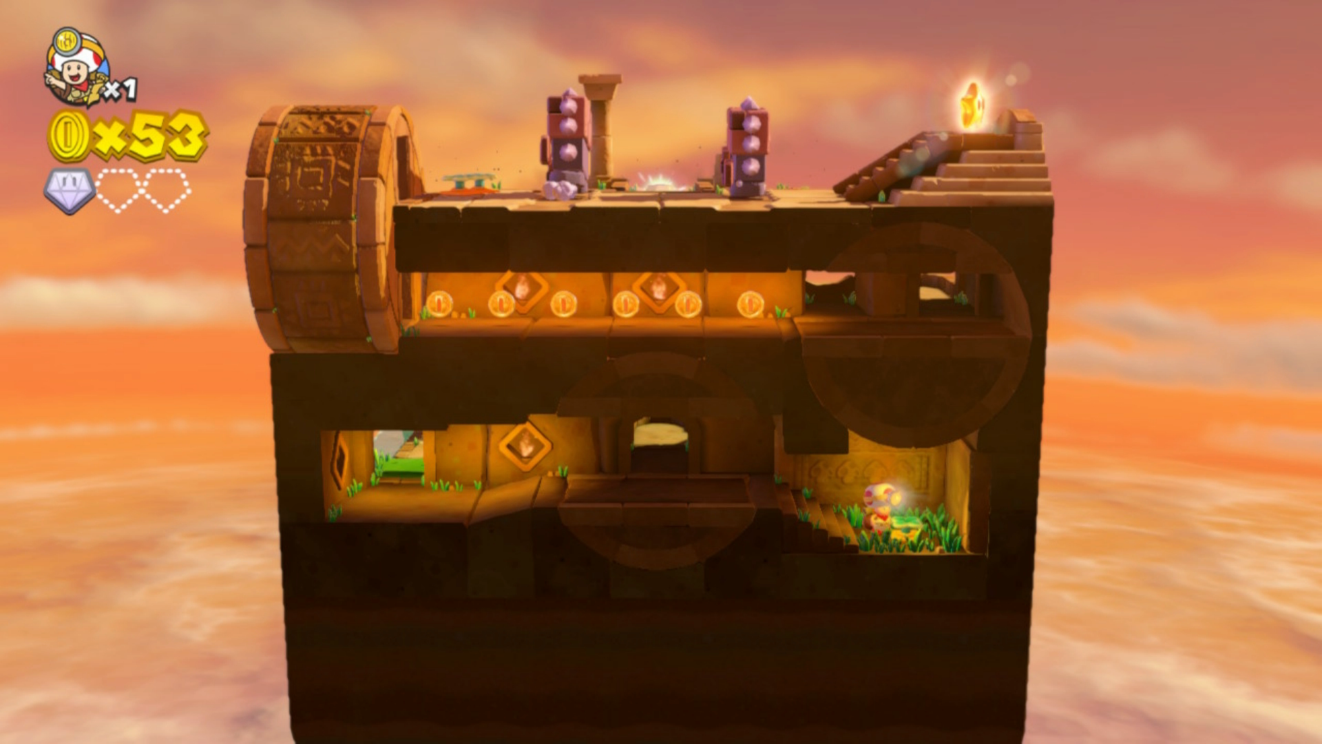Captain Toad walkthrough - Gem locations, Star locations and tips in ...