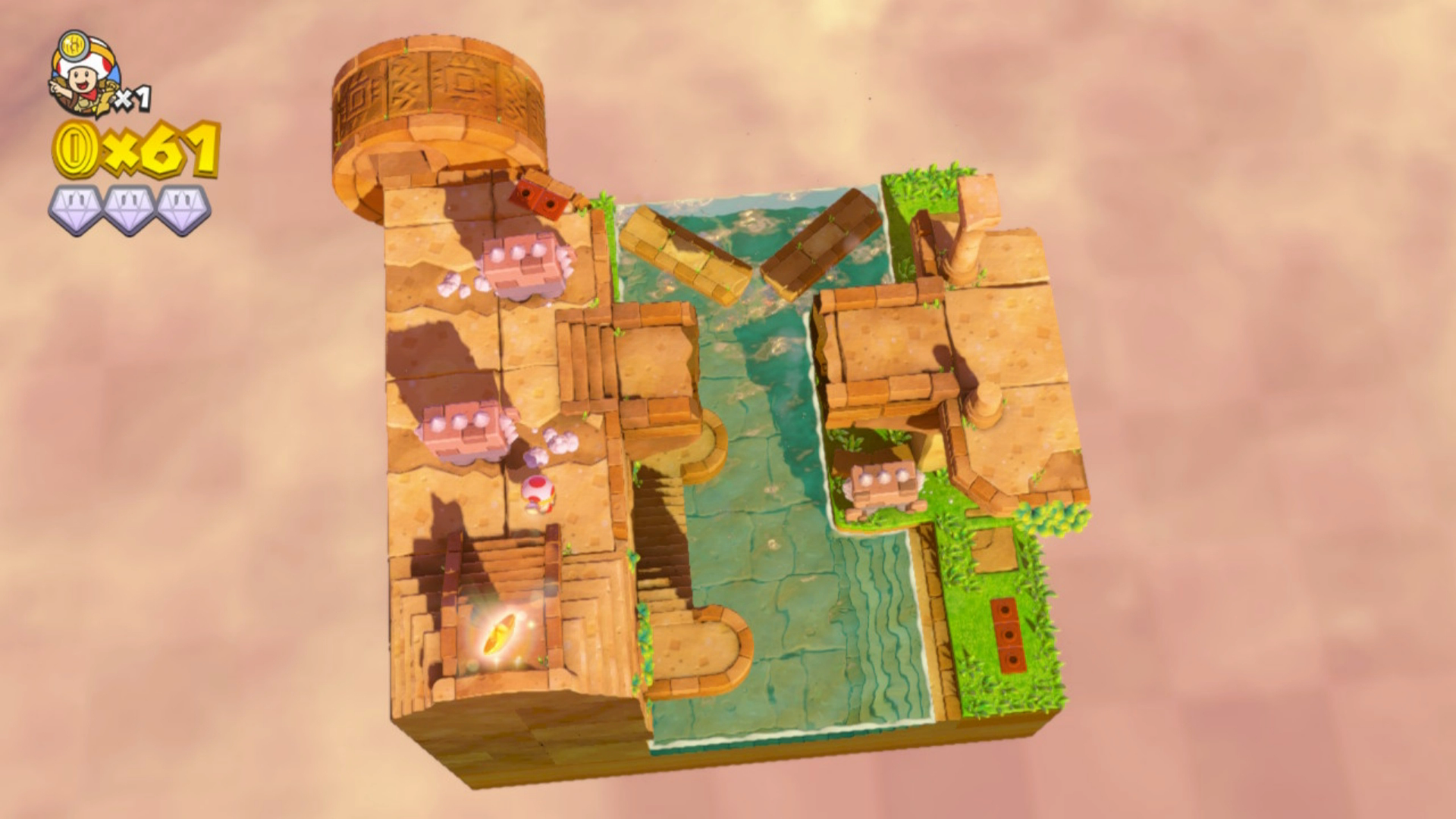 Captain Toad walkthrough - Gem locations, Star locations and tips in ...