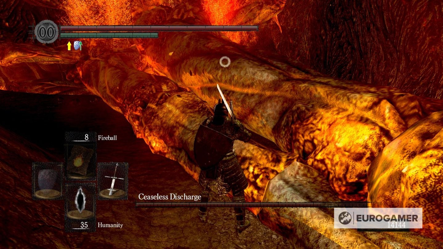 Dark Souls - Ceaseless Discharge boss strategy | Eurogamer.net