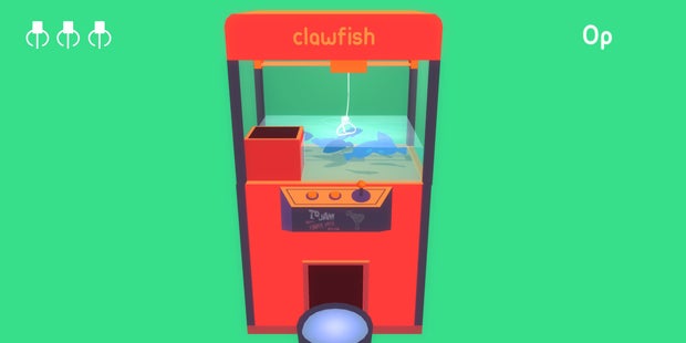 Clawfish: a claw machine for nabbing slippery fish | Rock Paper Shotgun