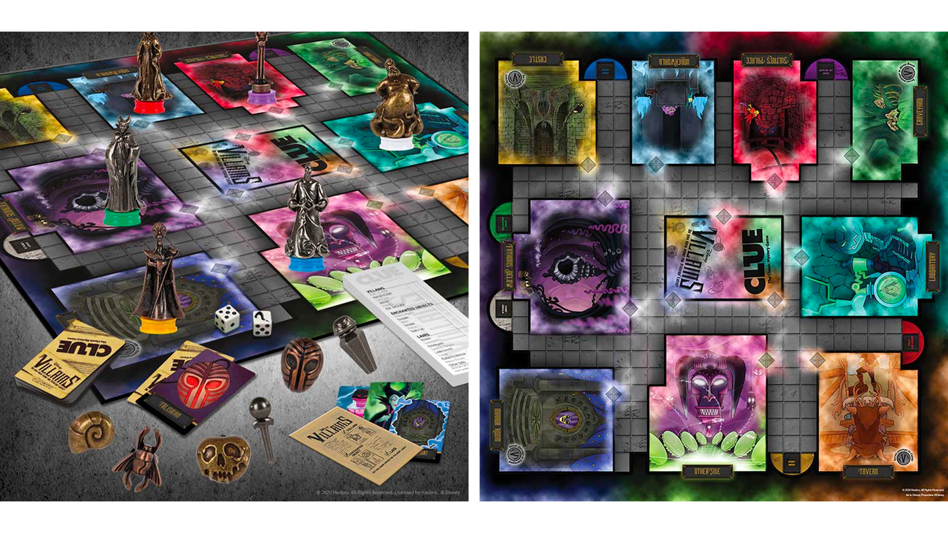 Clue: Disney Villains paints the classic murder mystery game with ...