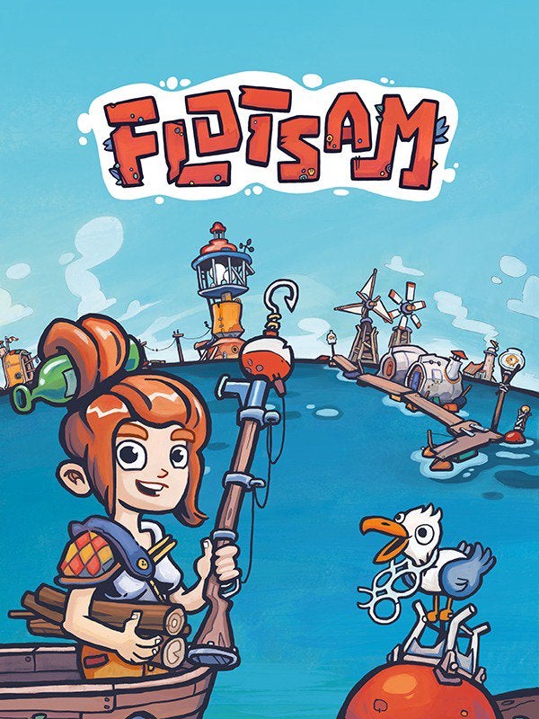 Flotsam is a beautiful sim where you salvage your own floating island ...