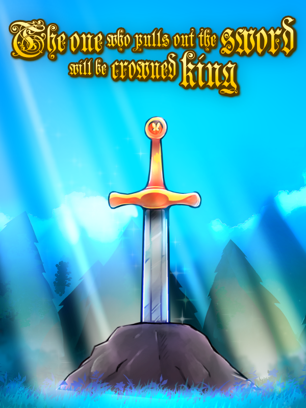 Pull the sword from the stone in this free game before other players ...
