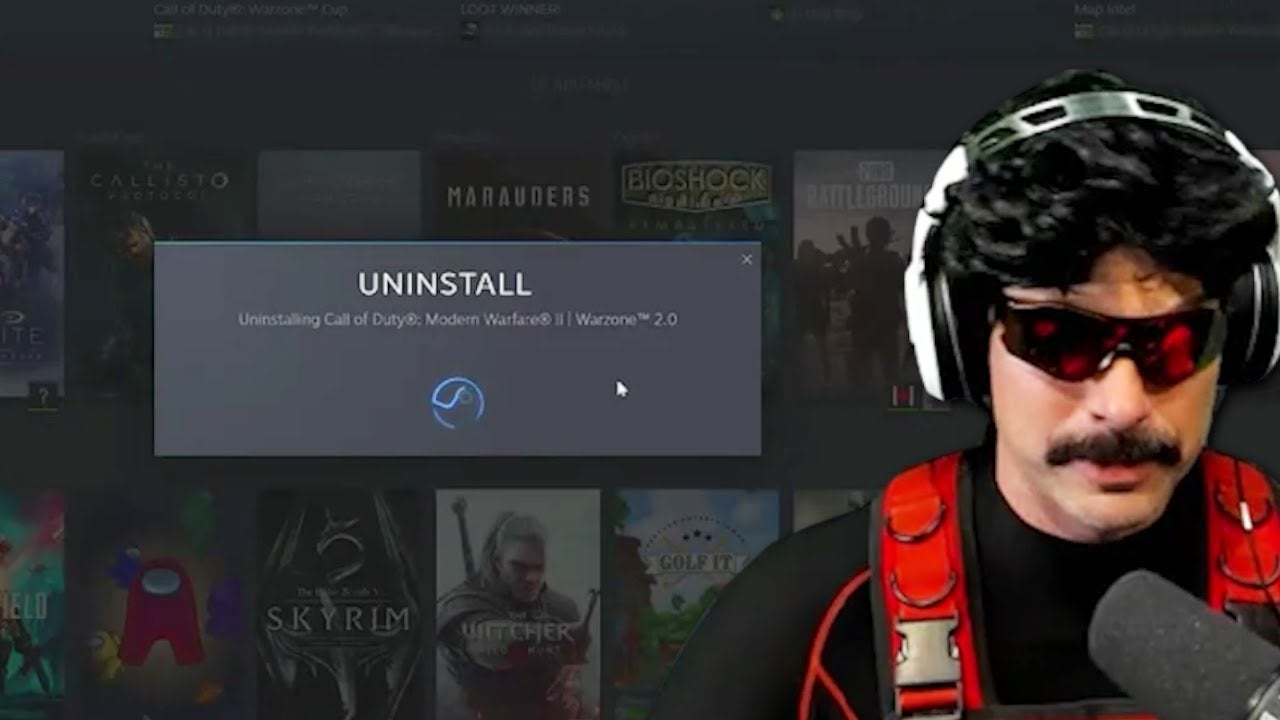 Dr. Disrespect desinstala Call of Duty | Eurogamer.pt