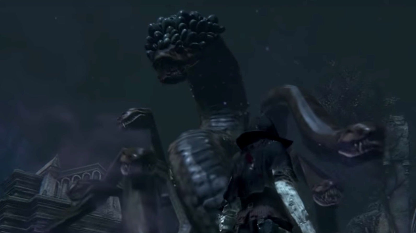Code sleuth restores Bloodborne's gargantuan, and sadly cut, Snake Ball ...
