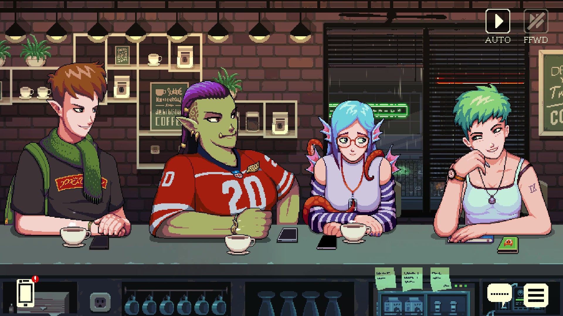 Coffee Talk review | Rock Paper Shotgun