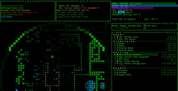 Roguelove: Cogmind Takes Rogue To Space | Rock Paper Shotgun