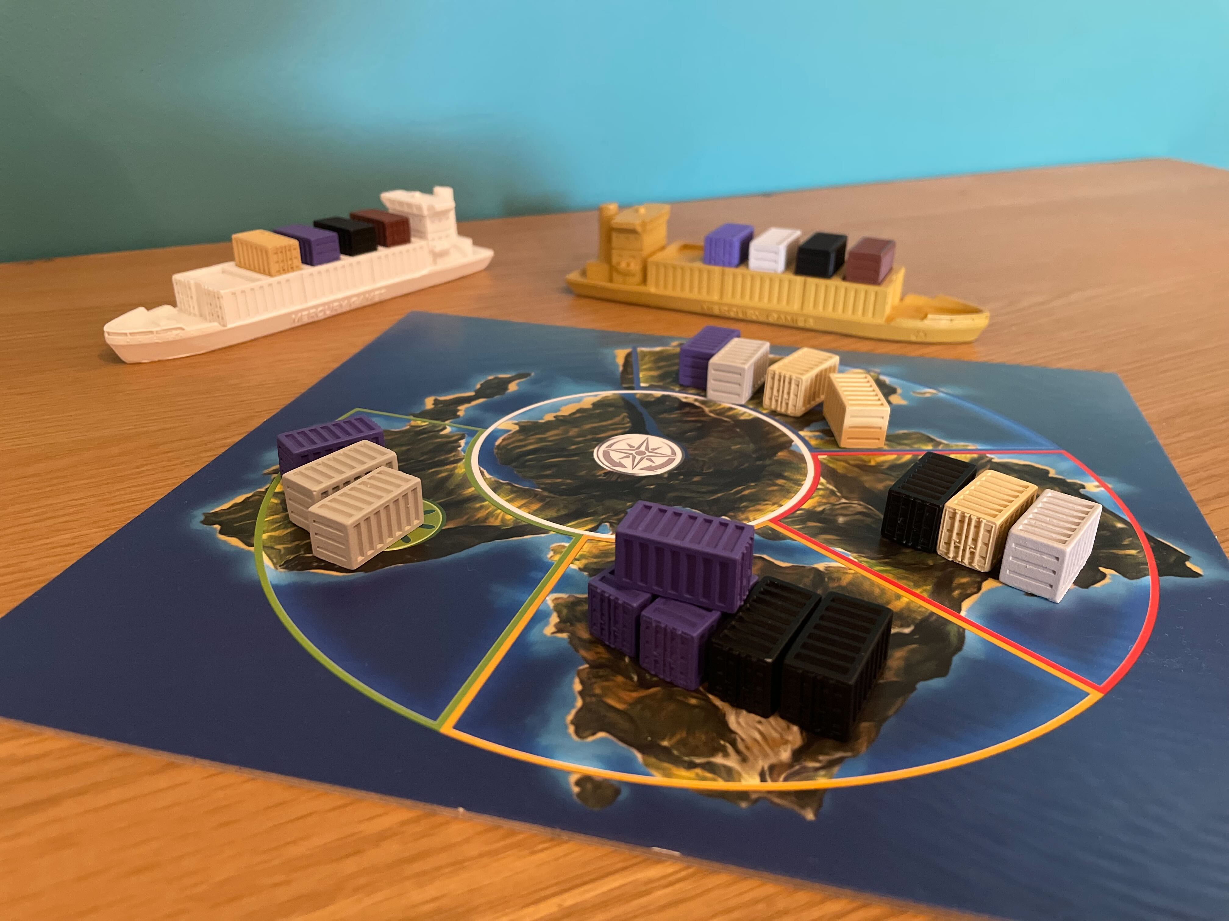 Container, a board game with the most boring theme imaginable, is one ...