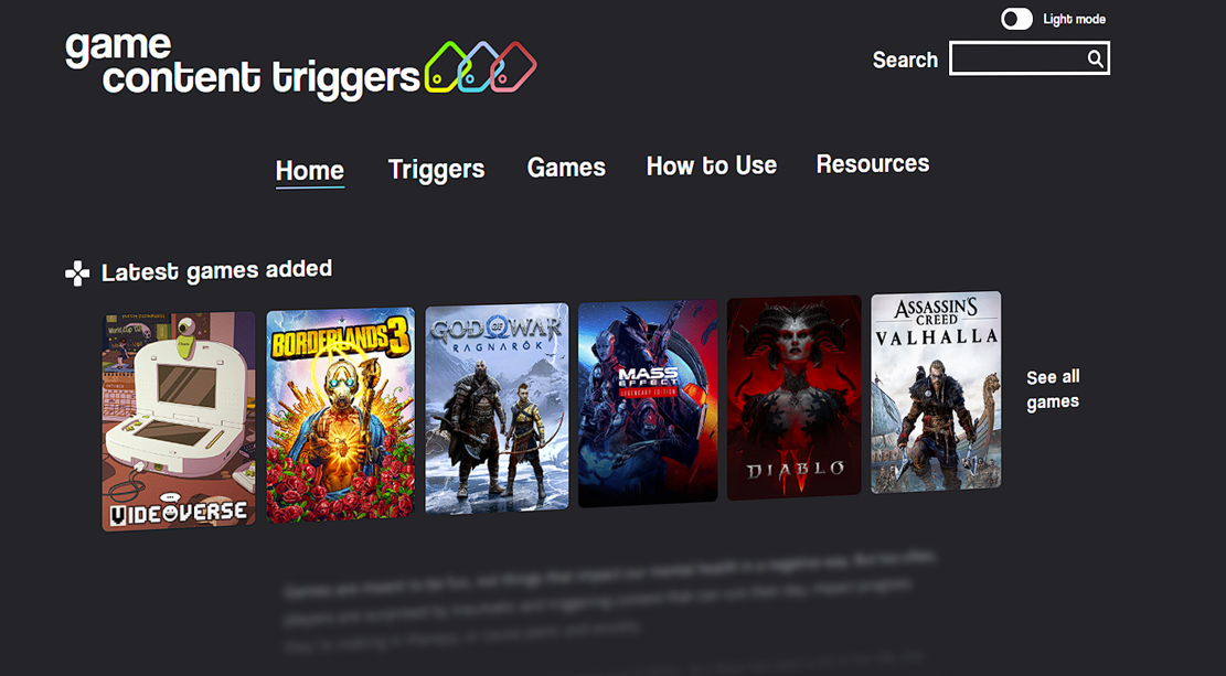 Can I Play That maker and volunteer team launch Game Content Triggers Database | GamesIndustry.biz