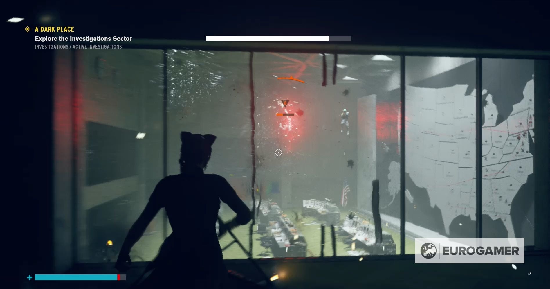 Control AWE DLC walkthrough - A Dark Place mission: Explore the ...