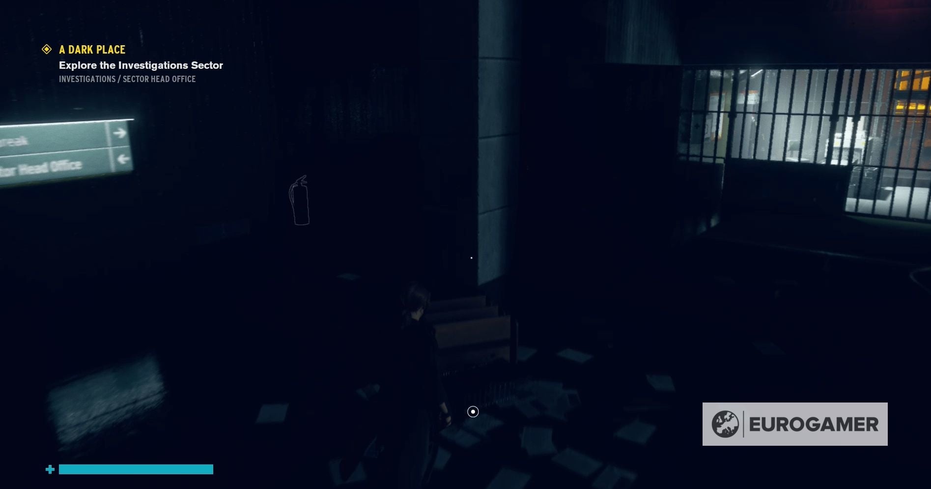 Control AWE DLC walkthrough - A Dark Place mission: Explore the ...