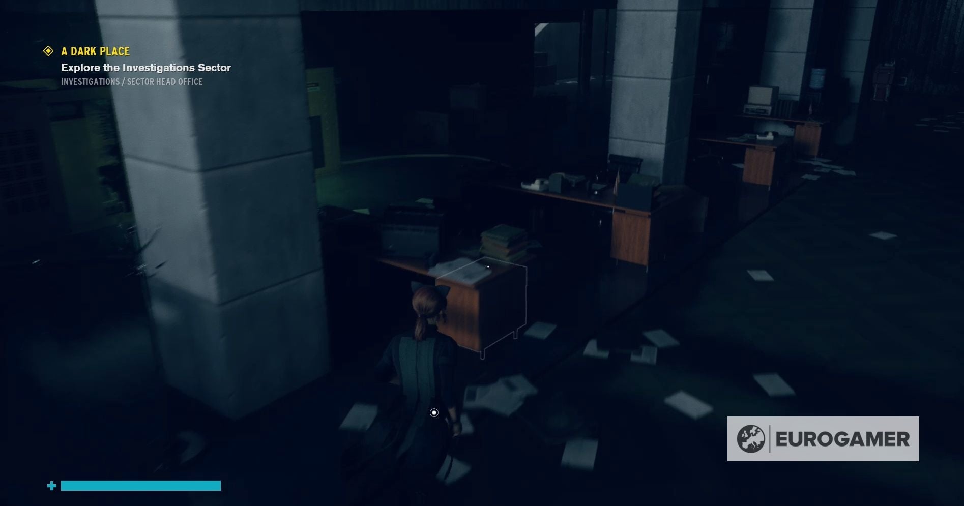 Control AWE DLC walkthrough - A Dark Place mission: Explore the ...