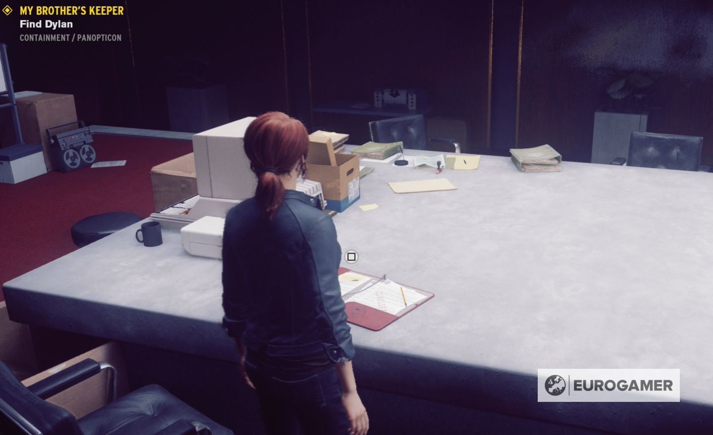 Control - My Brother's Keeper: Containment Sector, how to reach the ...