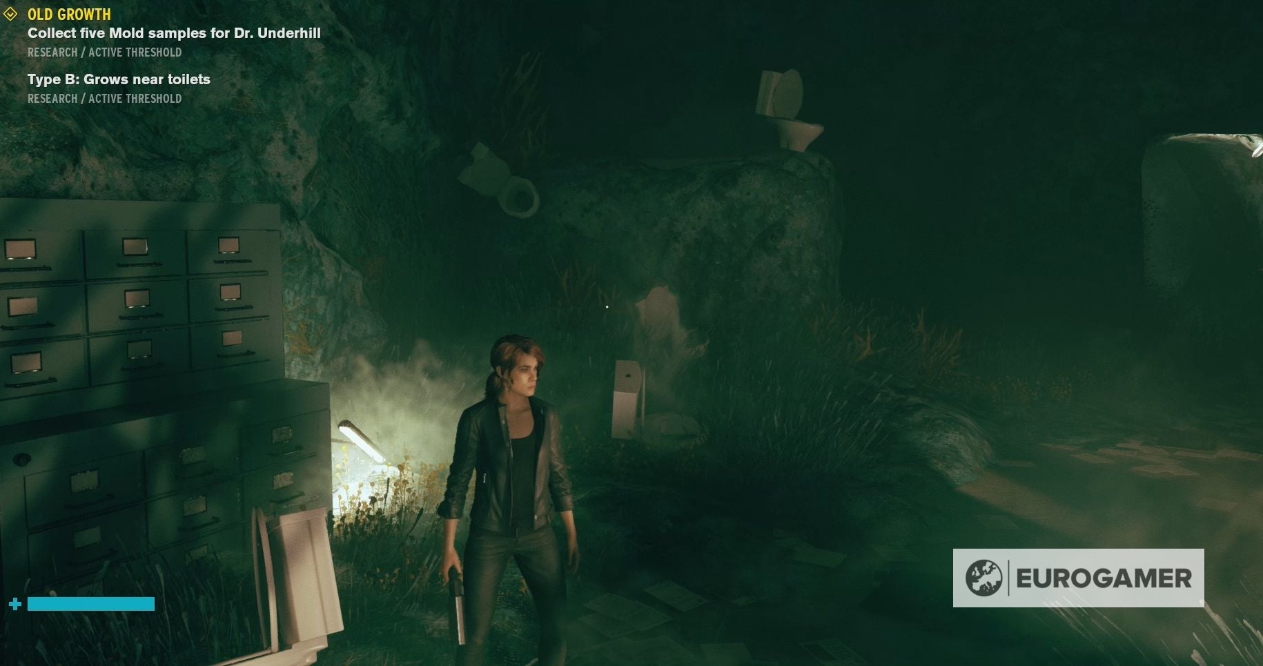 Control - Old Growth: finding the Mold samples and defeating Mold-1 ...