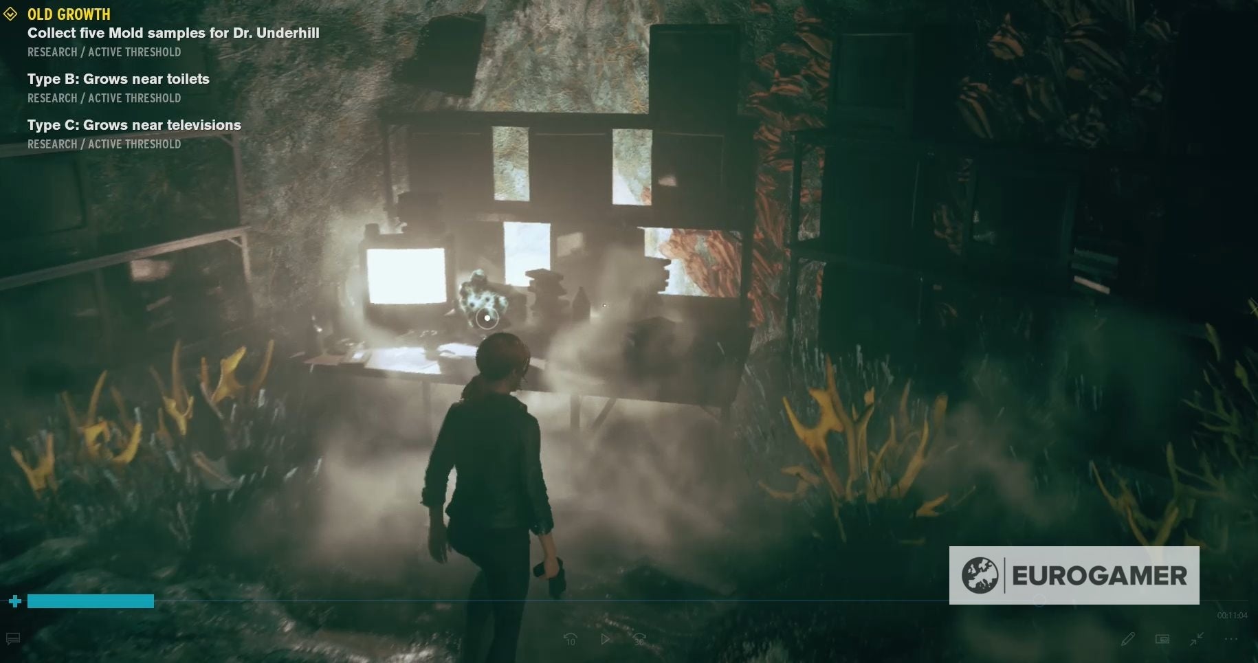 Control - Old Growth: finding the Mold samples and defeating Mold-1 ...