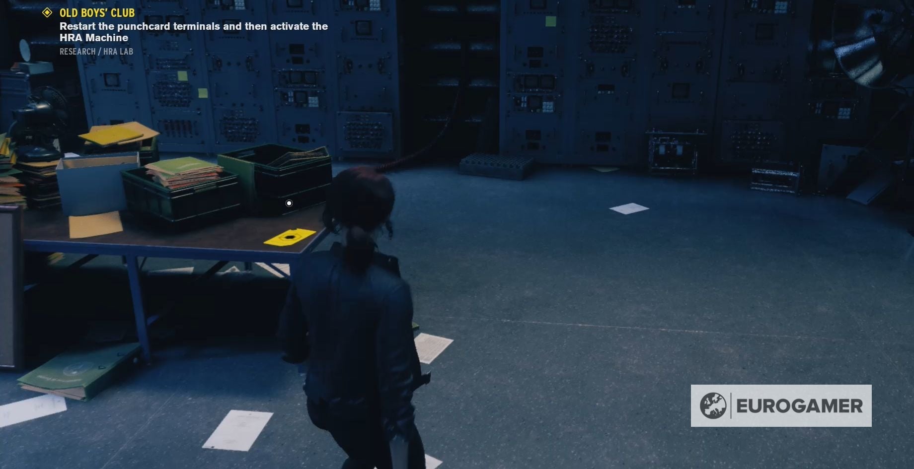 Control - Punchcard locations, Punchcard puzzle solution, HRA Lab and ...