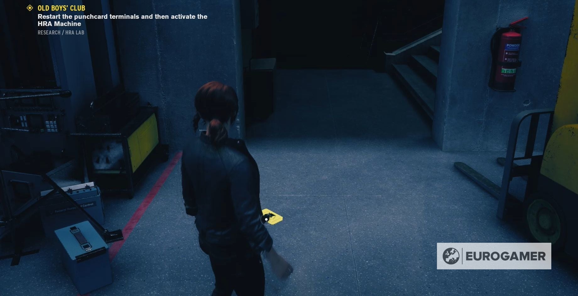 Control - Punchcard locations, Punchcard puzzle solution, HRA Lab and ...