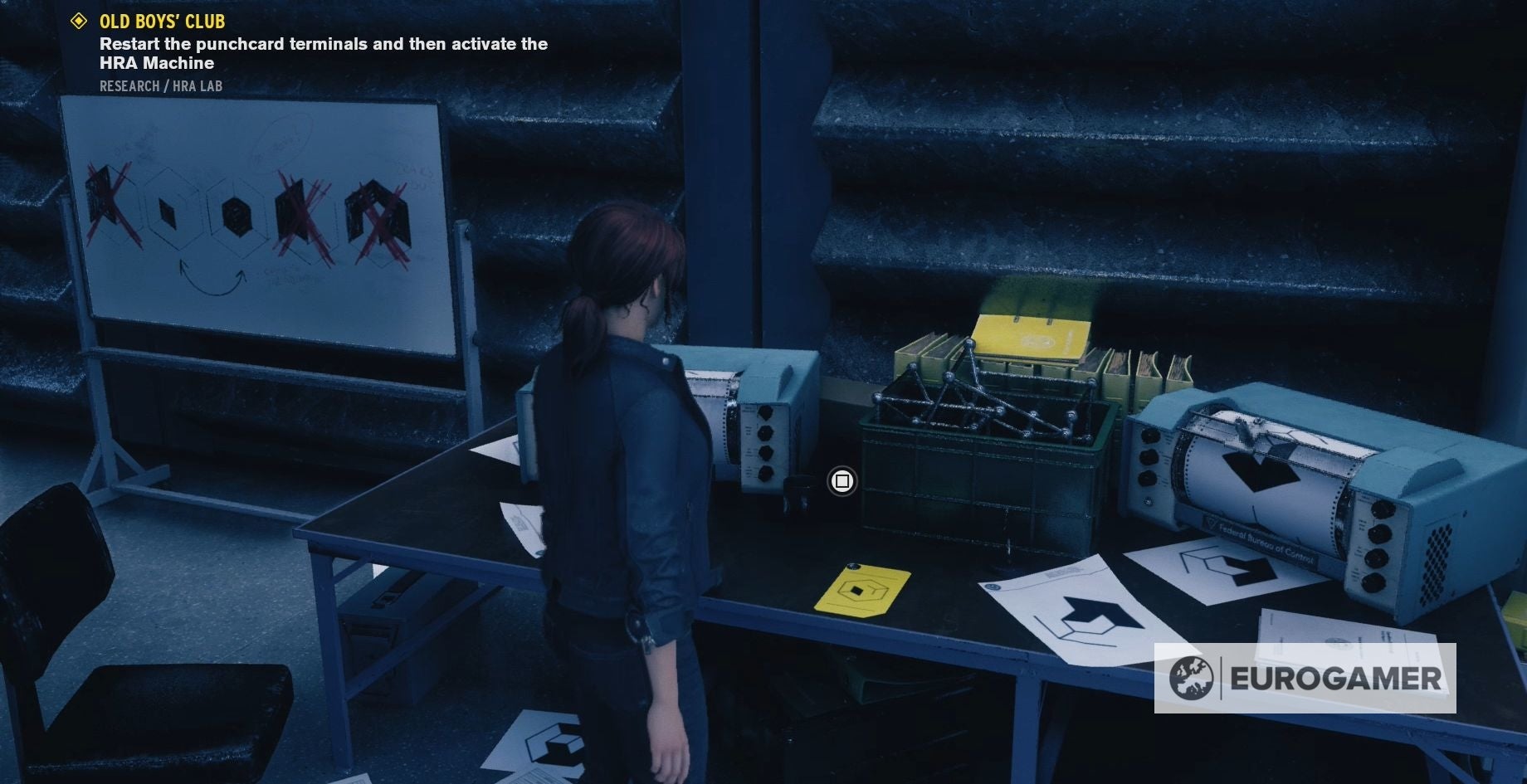 Control - Punchcard locations, Punchcard puzzle solution, HRA Lab and ...