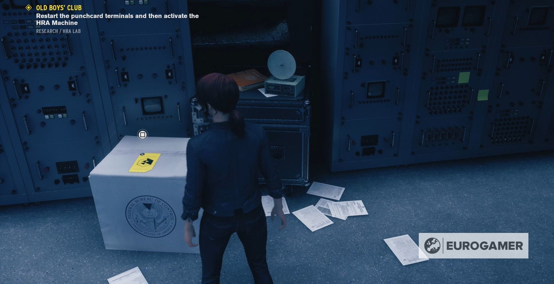 Control - Punchcard locations, Punchcard puzzle solution, HRA Lab and ...