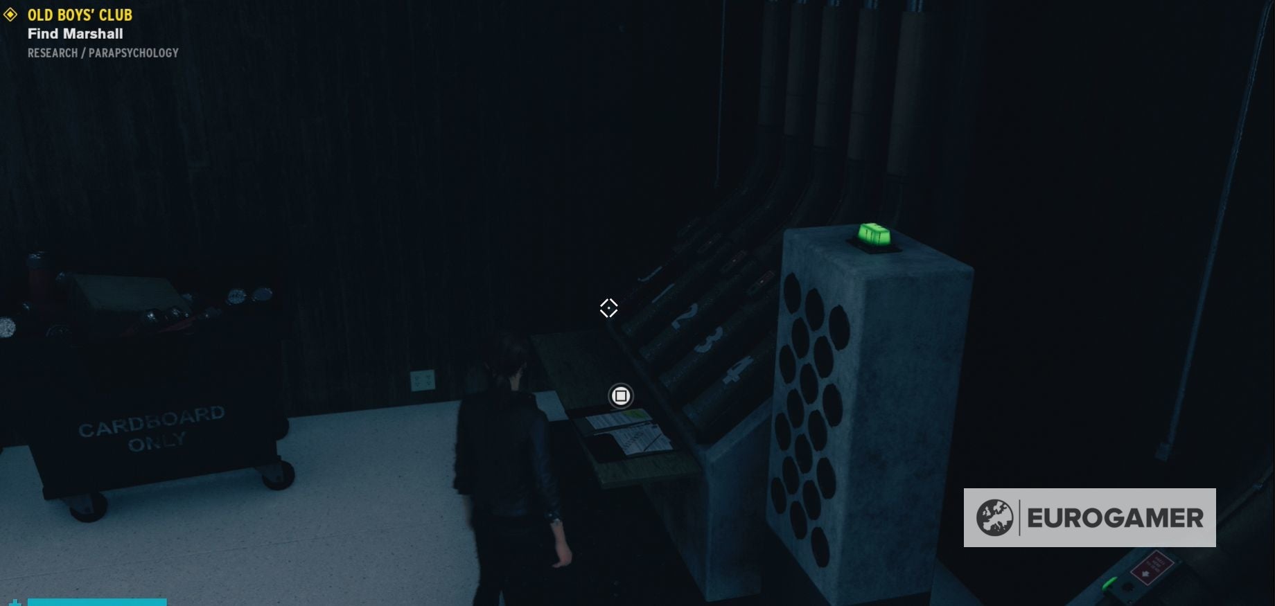 Control - Old Boy’s Club mission: Finding Marshall, Parapsychology ...