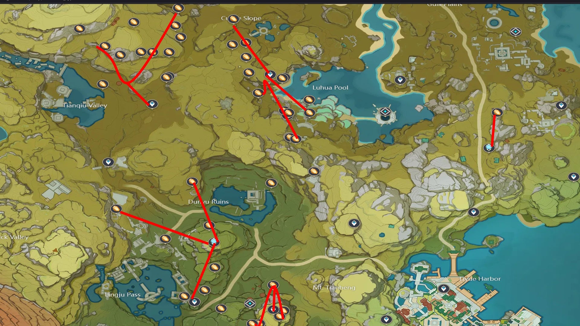 Genshin Impact Cor Lapis locations and farm routes | VG247