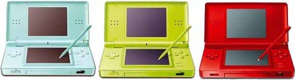 3 novas cores para a Nintendo DS | Eurogamer.pt
