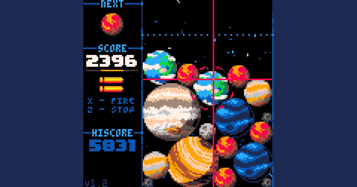 Cosmic Collapse Takes Viral Puzzler Suika Game To A Galactic Scale With Colliding Planets