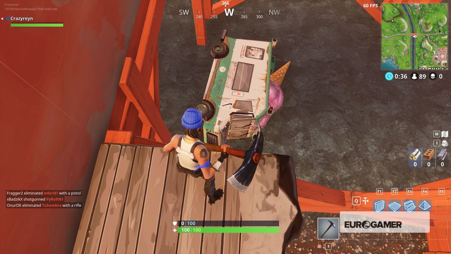 Fortnite - Ice cream truck locations explained | Eurogamer.net