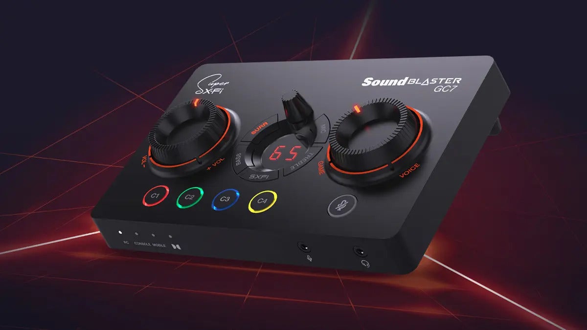 Creative Sound Blaster GC7 vorgestellt: Gaming-DAC für volle Sound ...