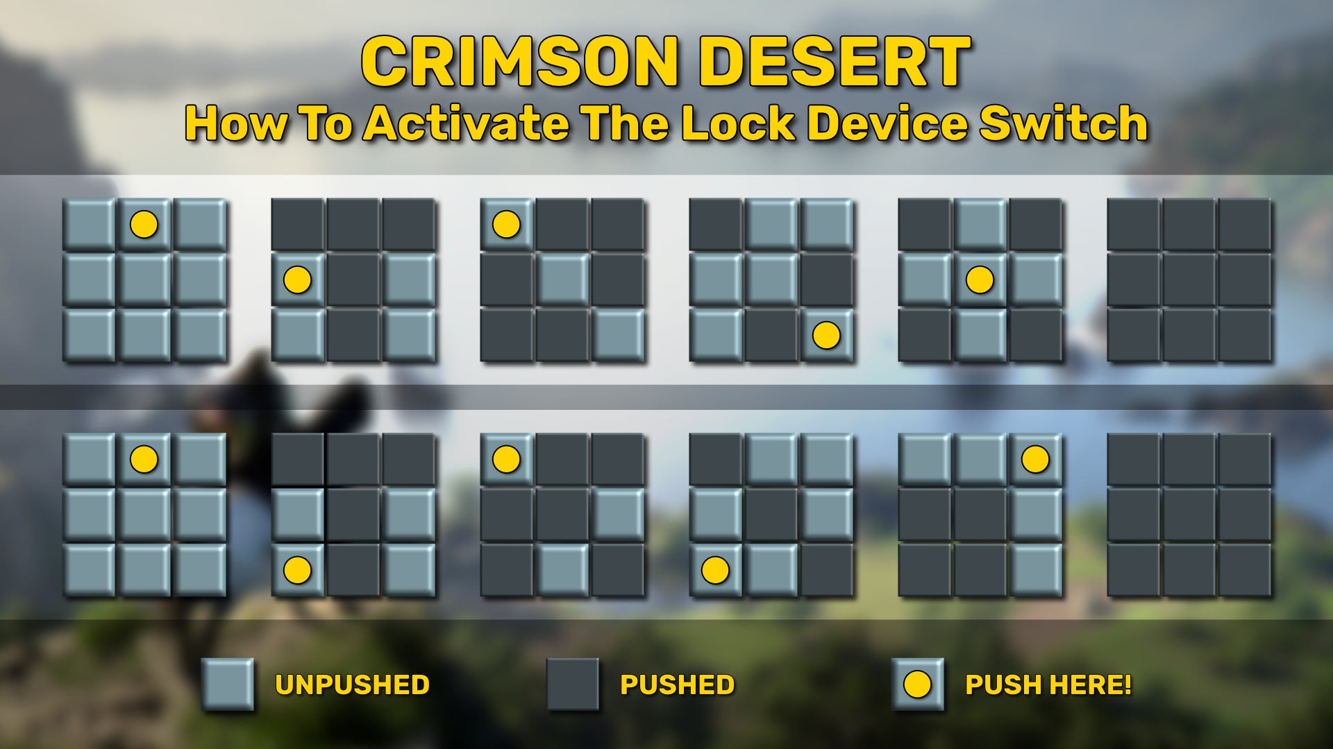 Crimson Desert: How to activate the lock device switch | Rock Paper Shotgun