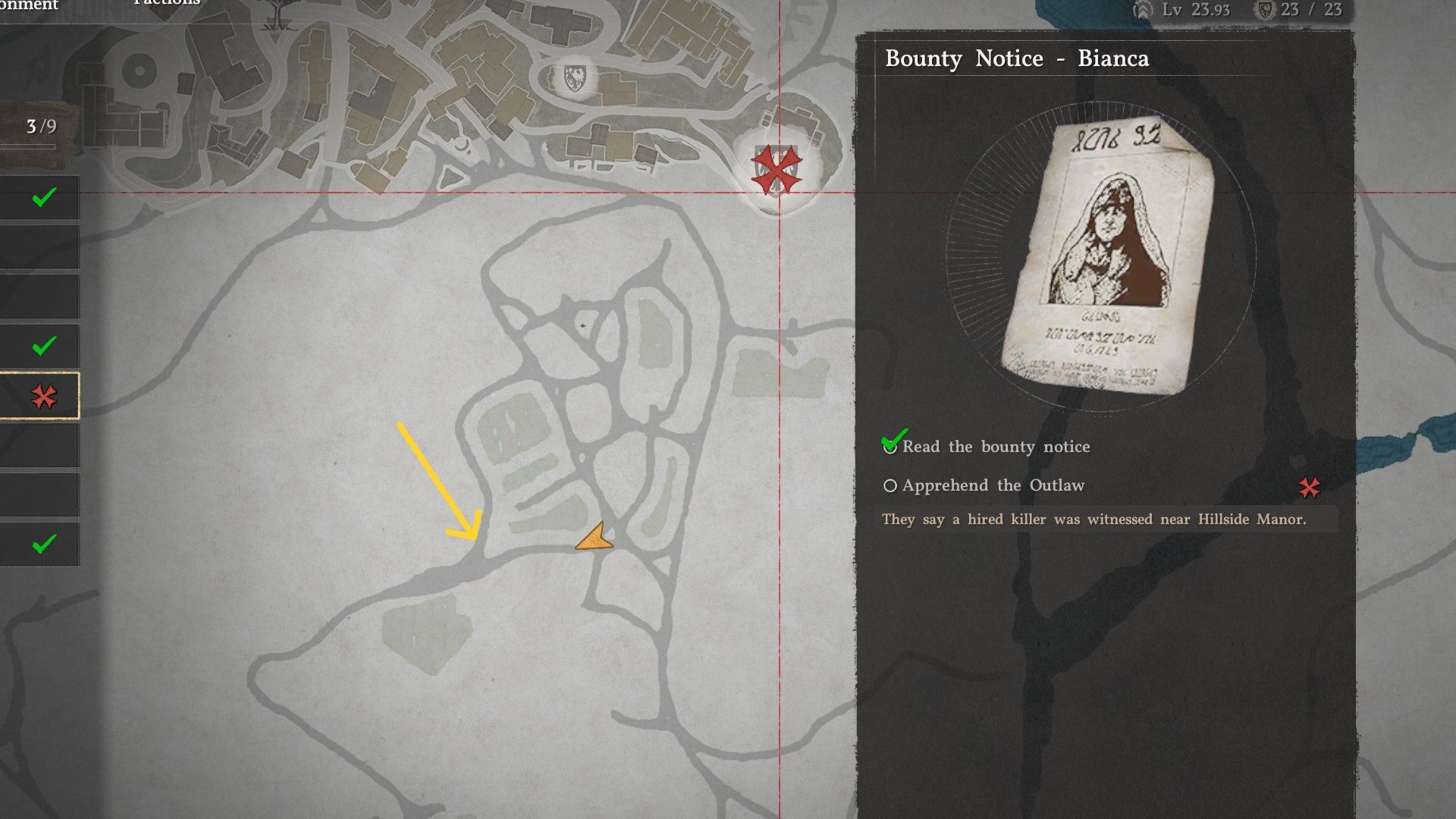 Crimson Desert Bianca Bounty location | VG247