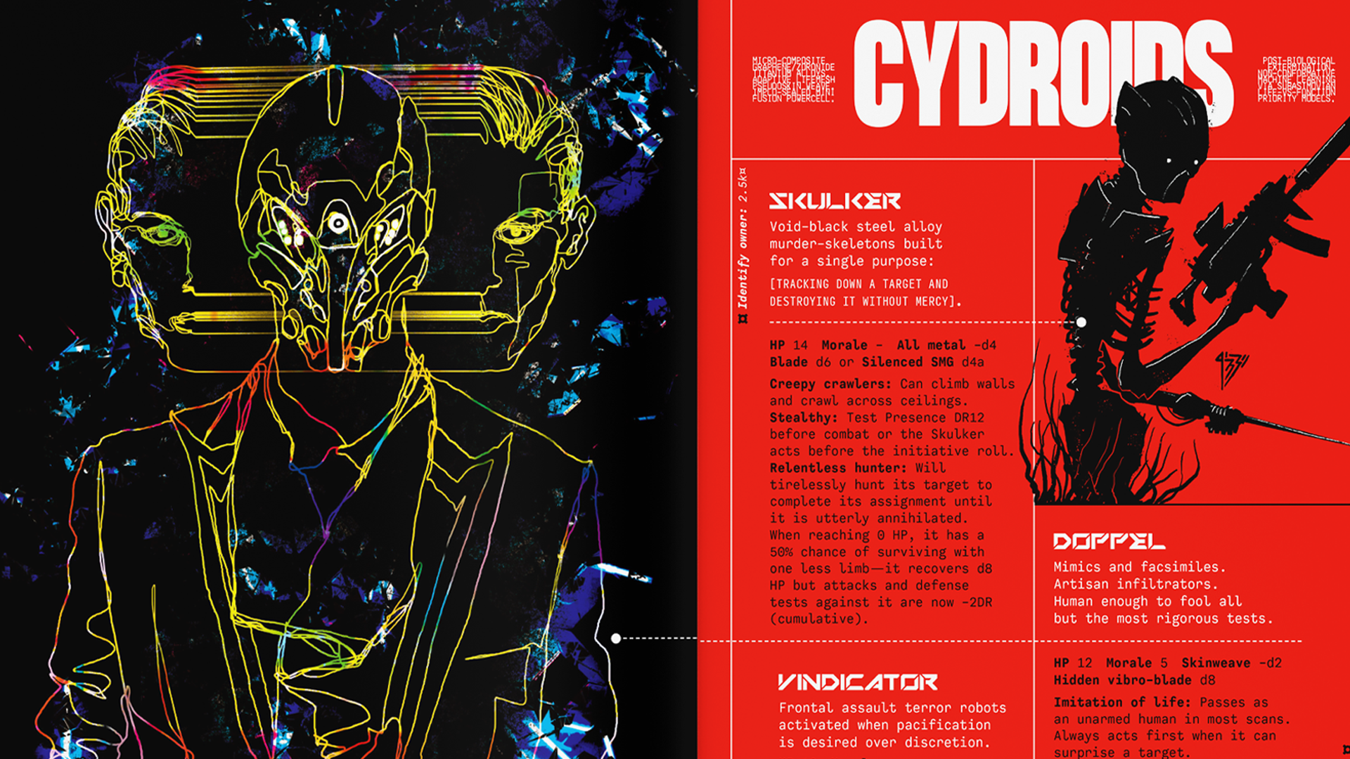 Heavy metal RPG Mörk Borg gets industrial cyberpunk spin-off Cy_Borg ...
