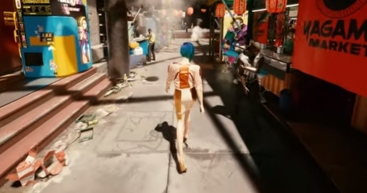 Cyberpunk 2077 Third Person Mod Is Great For Walking Just Dont Go Swimming