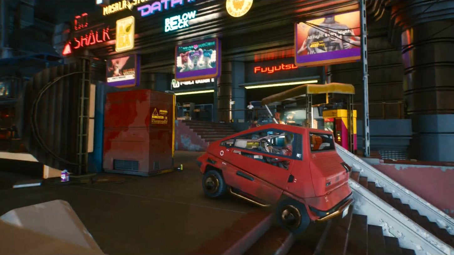Cyberpunk 2077 flaunts fast cars and high fashion in tonight's Night ...