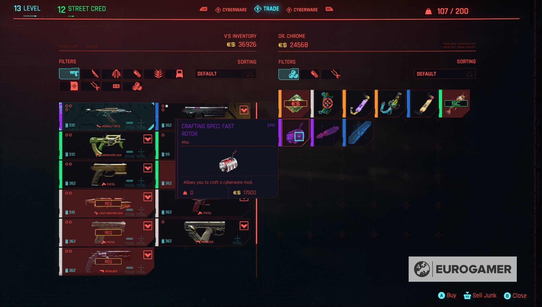 Cyberpunk 2077 Mantis Blade locations and mods explained | Eurogamer.net