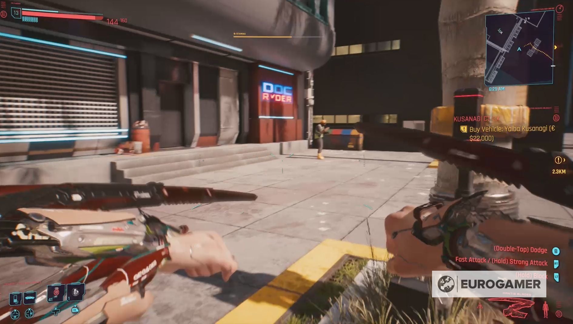 Cyberpunk 2077 Mantis Blade locations and mods explained | Eurogamer.net