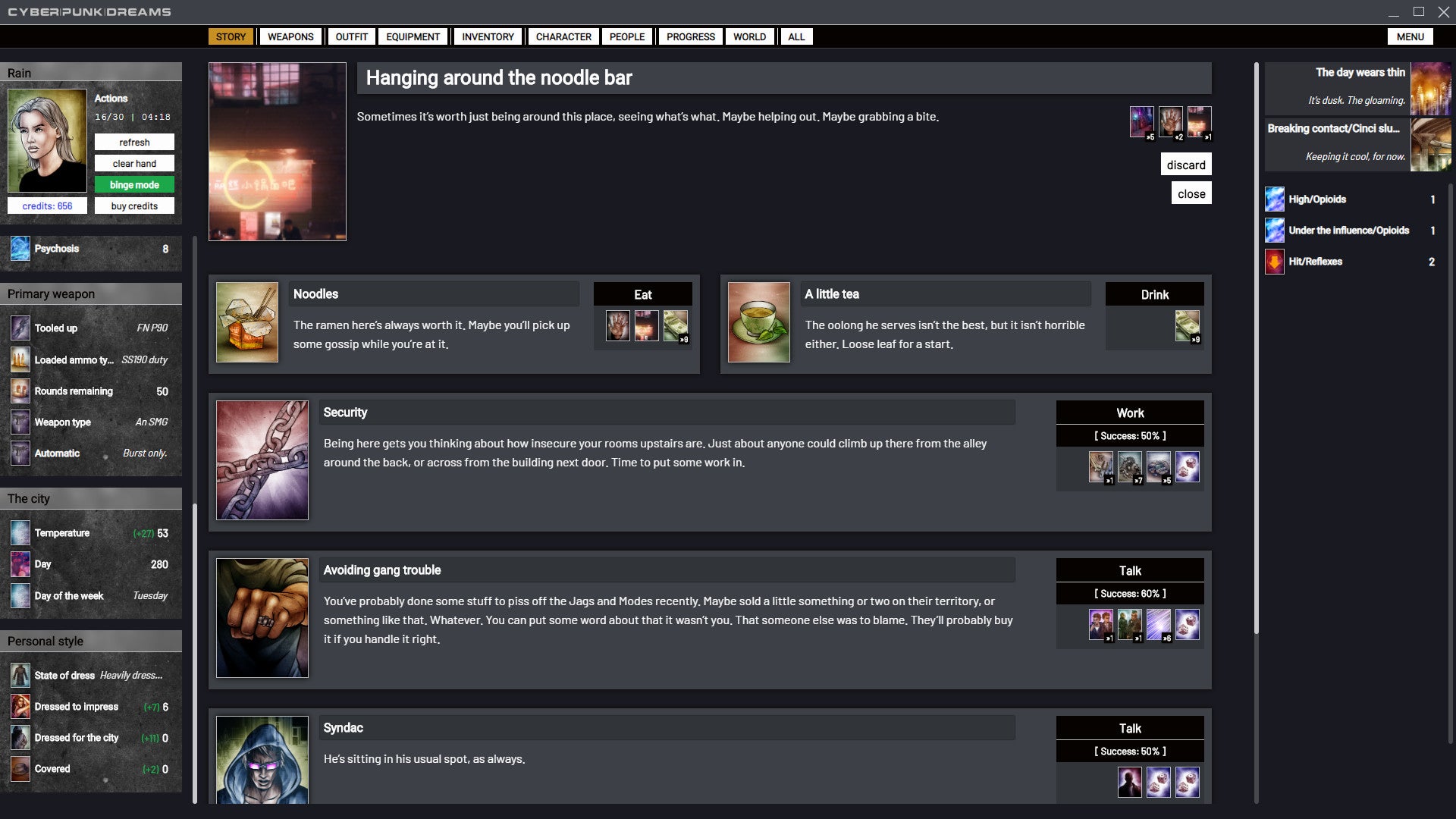 Free text RPG Cyberpunkdreams is out now | Rock Paper Shotgun