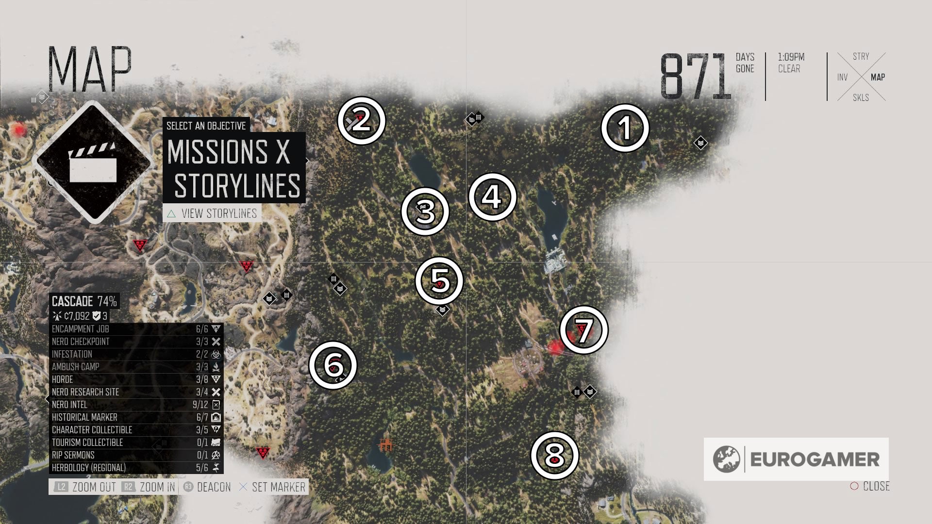 Days Gone Horde locations list, maps and tips to take down a Horde ...