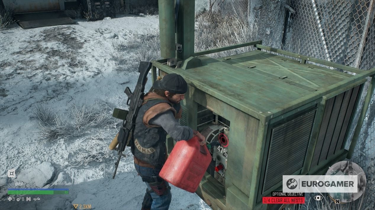 Days Gone Nero Research Site locations, Nero Checkpoint locations and ...
