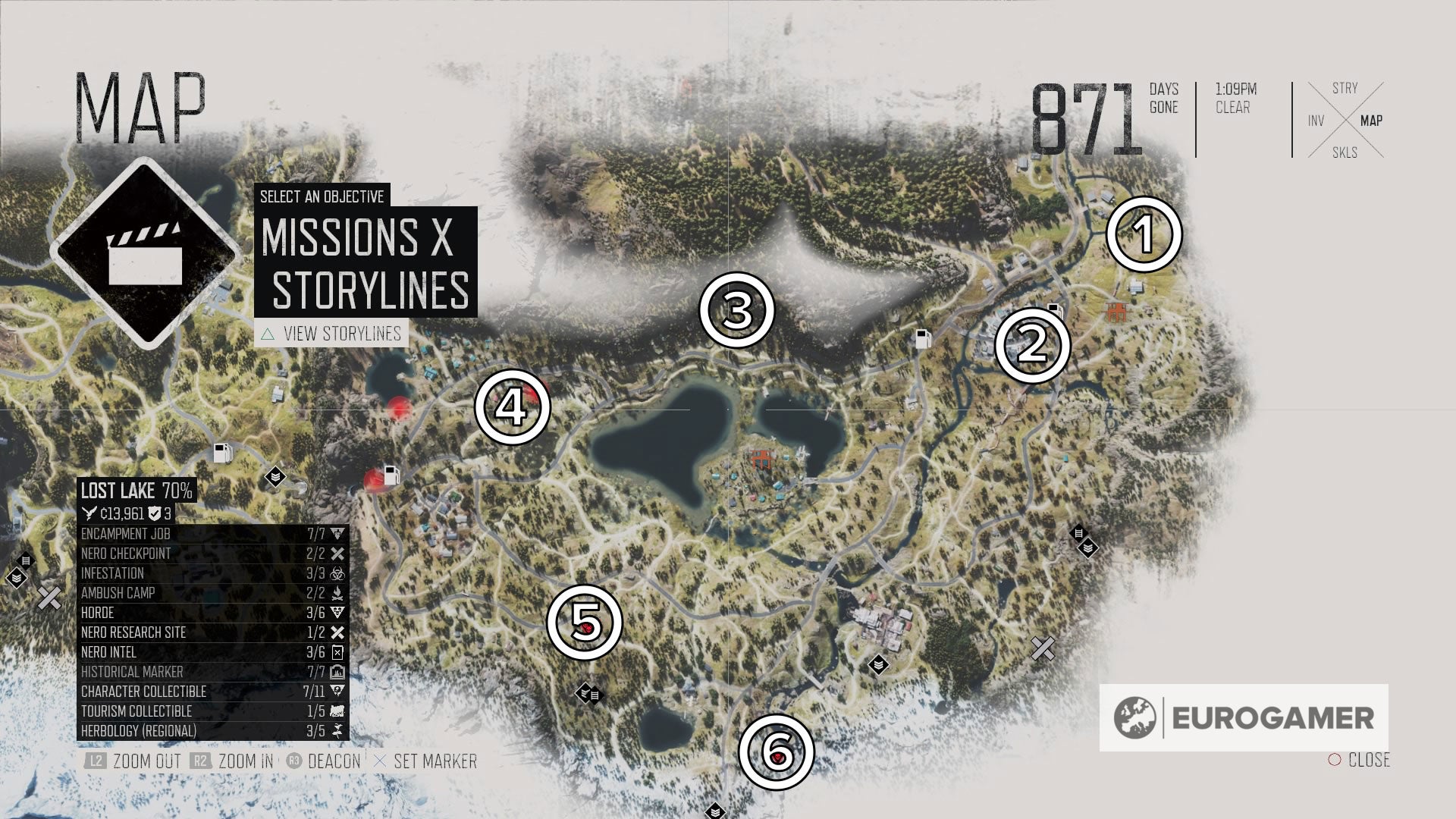 Days Gone Horde locations list, maps and tips to take down a Horde ...