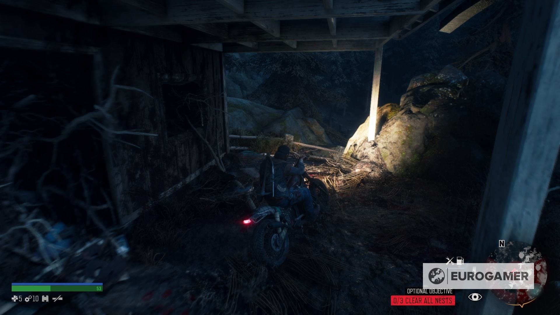 Days Gone Nero Research Site locations, Nero Checkpoint locations and ...