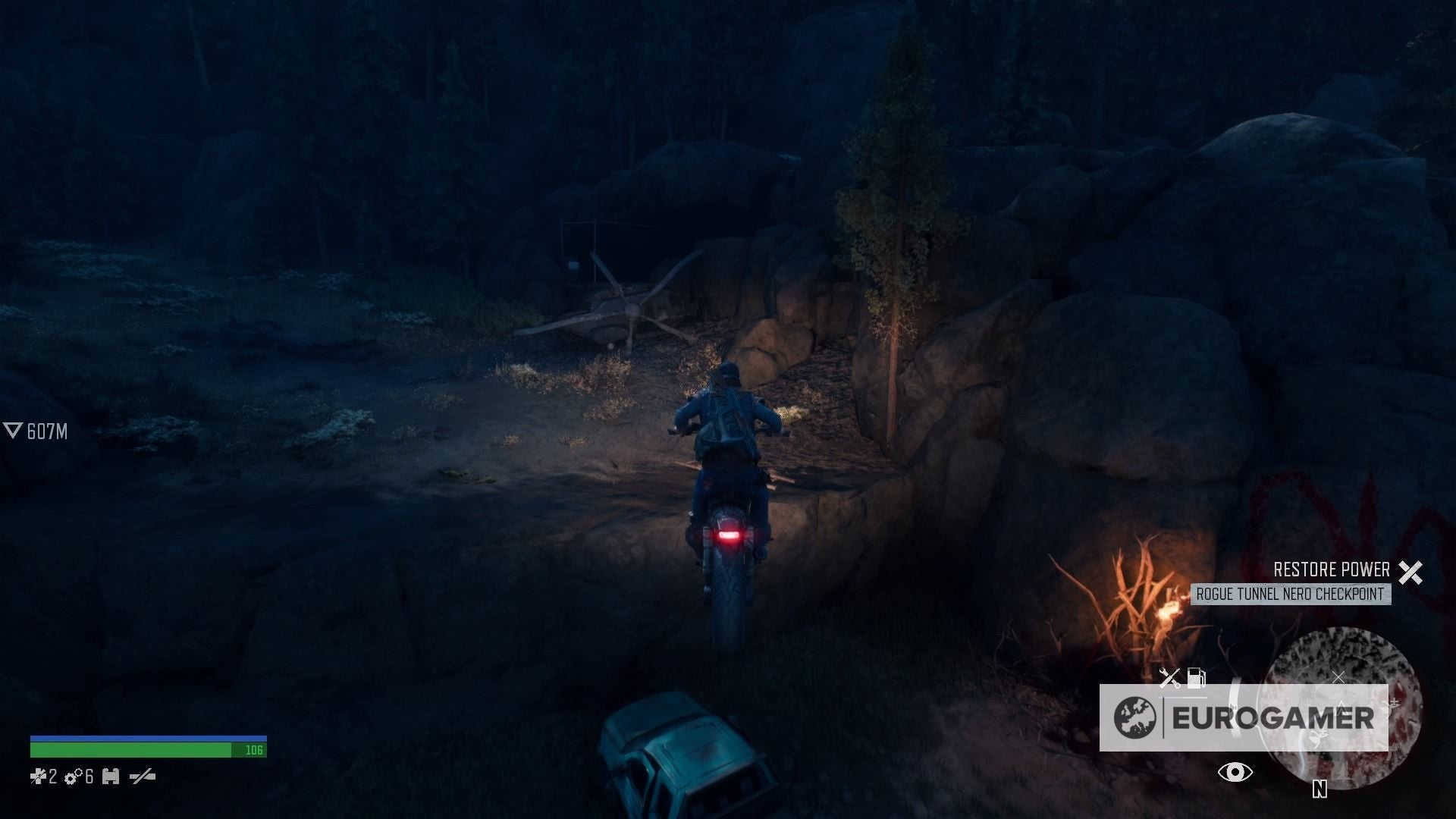 Days Gone Nero Research Site locations, Nero Checkpoint locations and ...
