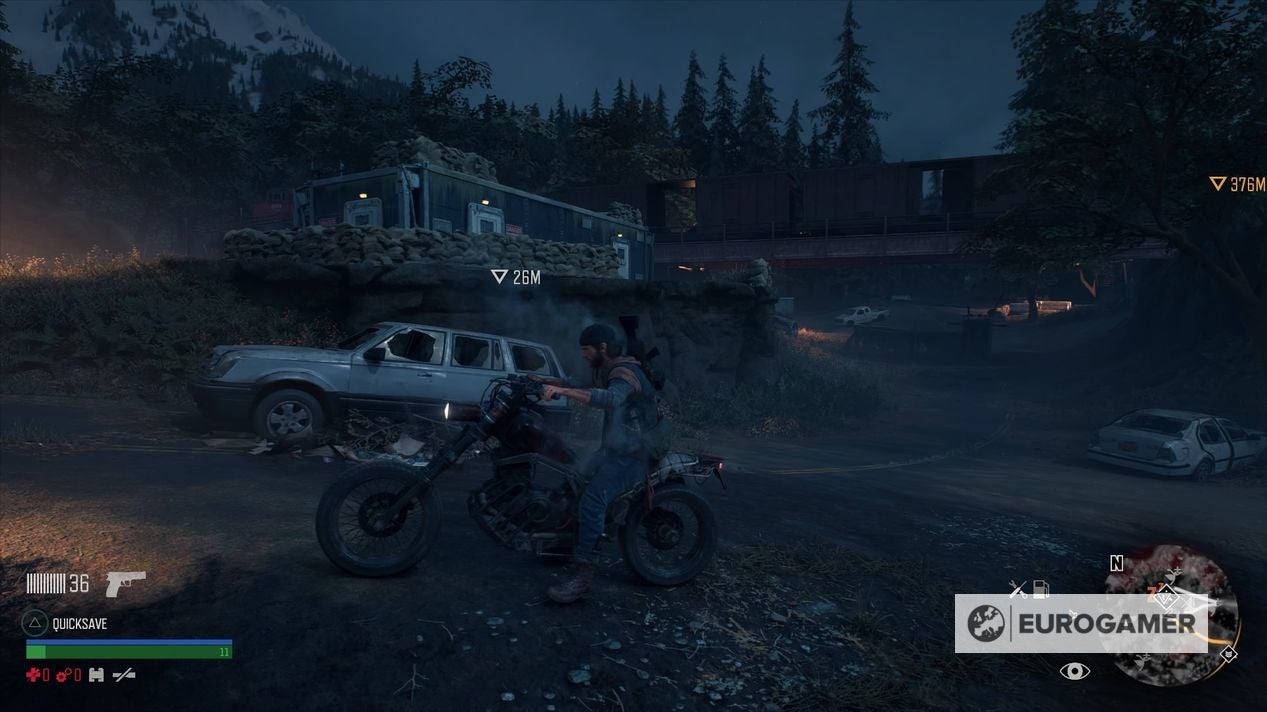 Days Gone Nero Research Site locations, Nero Checkpoint locations and ...