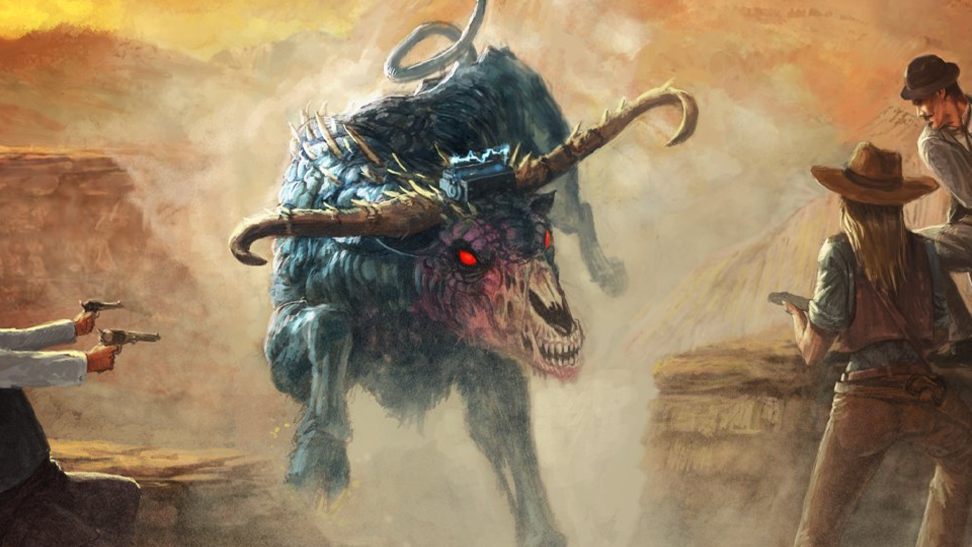 Weird West RPG Deadlands wrangles three adventures into a new hardcover ...