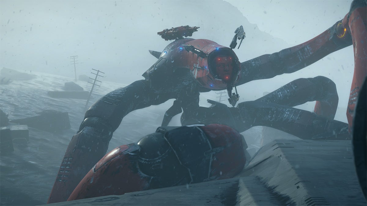 Death Stranding 2 - Zlecenie 39, tajemniczy ogromny mech, druga walka ...