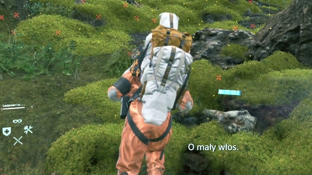 Death Stranding - skaner (odradek) terenu i ładunku, radar i kompas ...