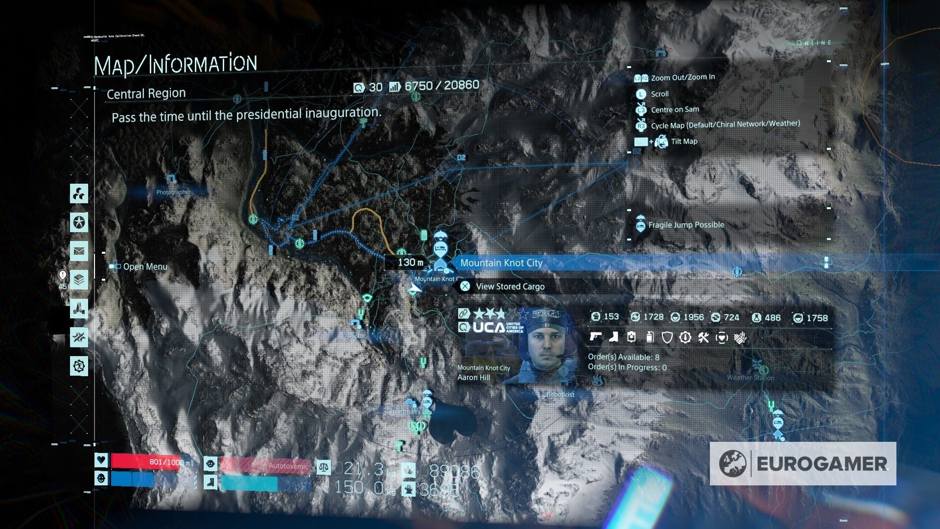 Death Stranding Memory Chip locations: What 'glowing' objects mean and ...