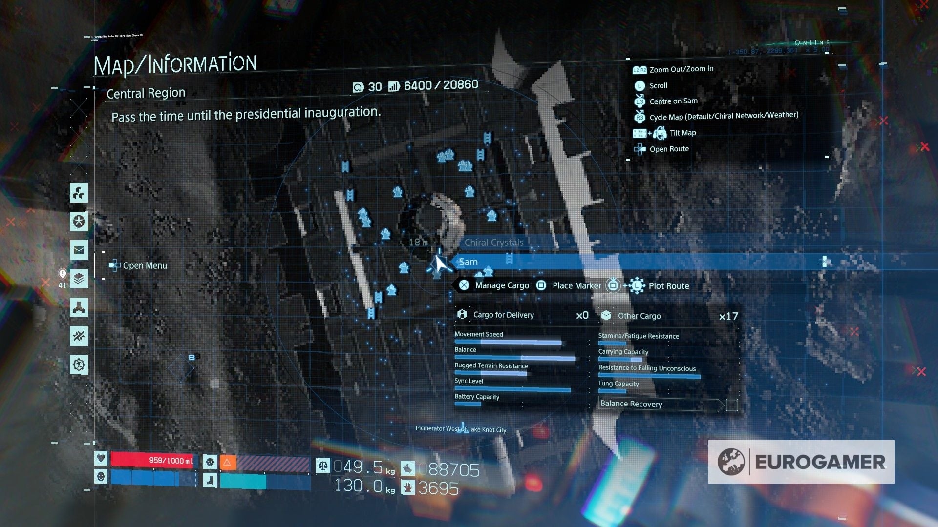 Death Stranding Memory Chip locations: What 'glowing' objects mean and ...